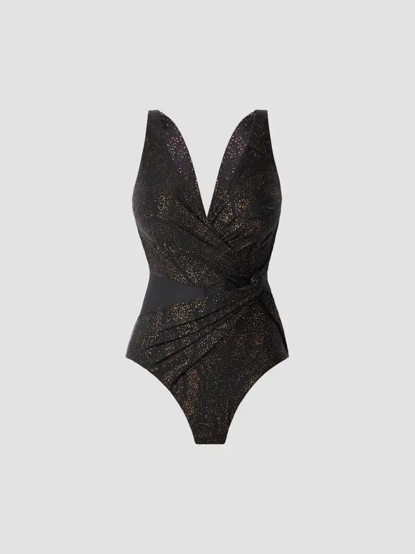 Miraclesuit Brillante Circe Abstract One-piece Swimsuit