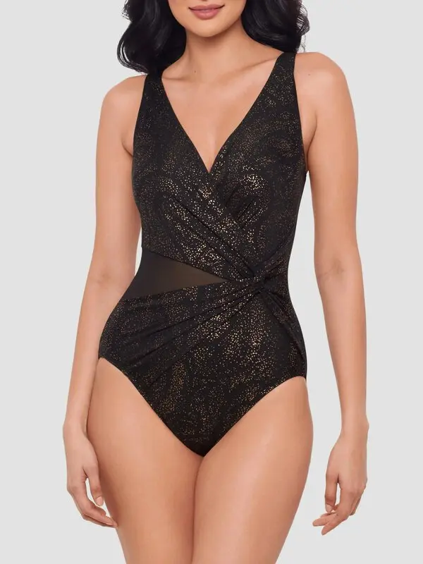 Miraclesuit Brillante Circe Abstract One-piece Swimsuit