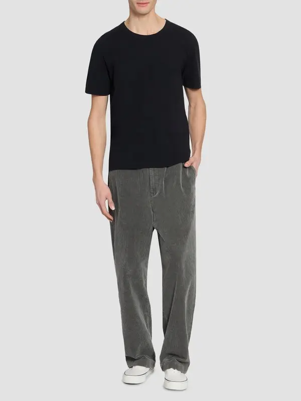 Officine Générale Cotton Crewneck T-shirt