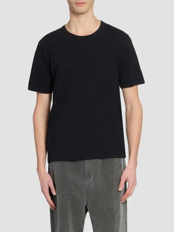 Officine Générale Cotton Crewneck T-shirt