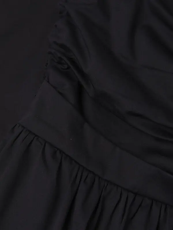 CAPSULE 121 The Wave Strapless Dress - Black
