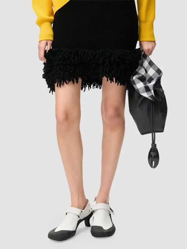Loewe X Cosima Von Bonin Flaco Leather Clutch