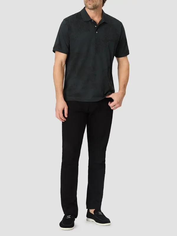 Robert Graham Linford Cotton Knit Polo Shirt