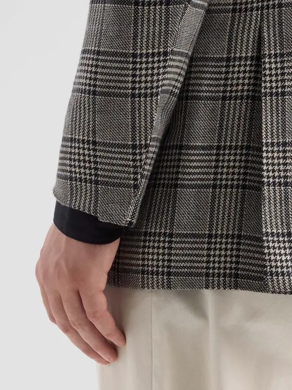 Kiton Plaid Cashmere Sport Coat