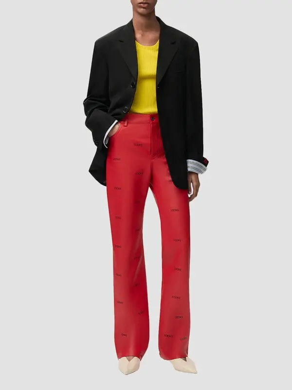 Loewe Wool Single-breasted Jacket