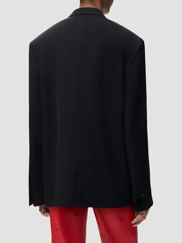 Loewe Wool Single-breasted Jacket