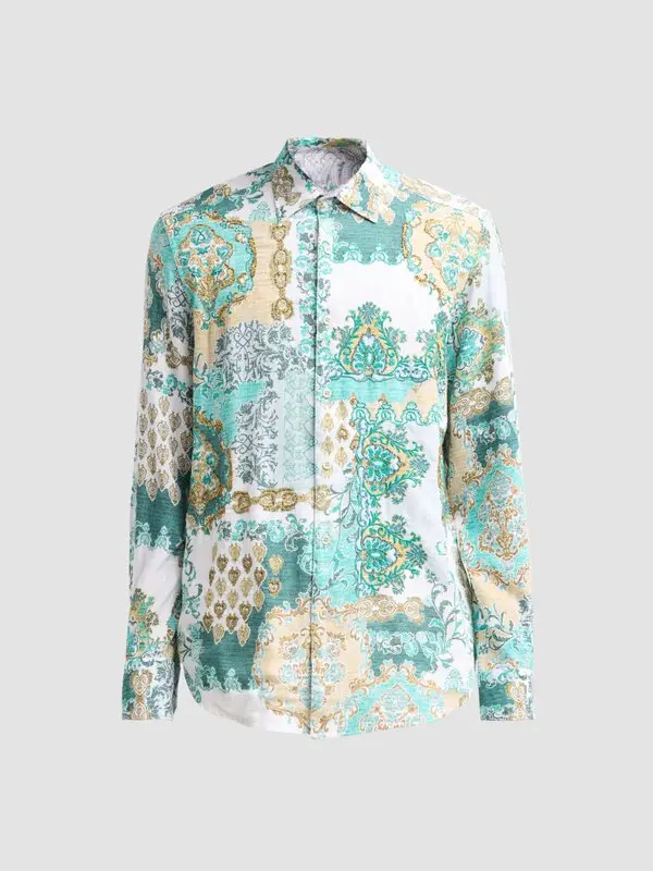 Robert Graham Fairbank Embellished Long-sleeve Shirt