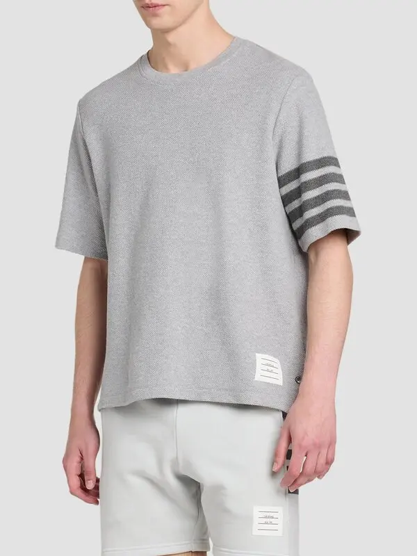 Thom Browne Striped Cotton T-shirt
