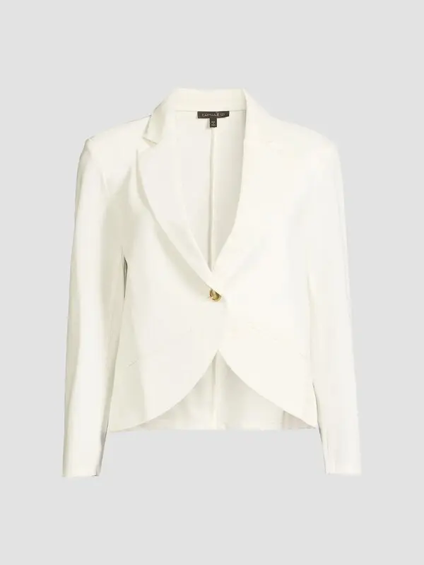CAPSULE 121 The Heat Single-breasted Jacket - Ivory