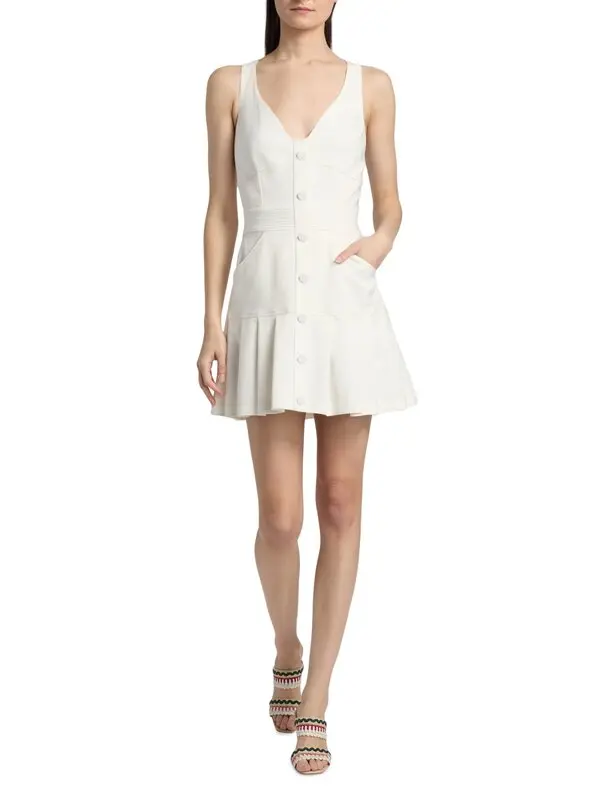 Ramy Brook Olana Drop-waist Minidress