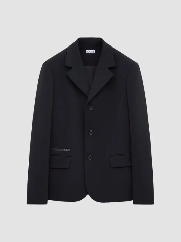 Loewe Single-breasted Blazer Jacket