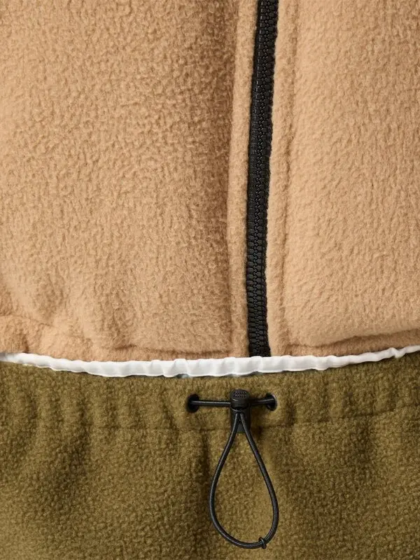 Miu Miu Fleece Down Jacket - Brown