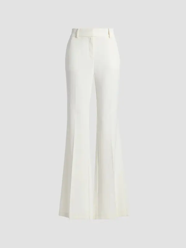Ramy Brook Orian Pleated Flare-leg Pants