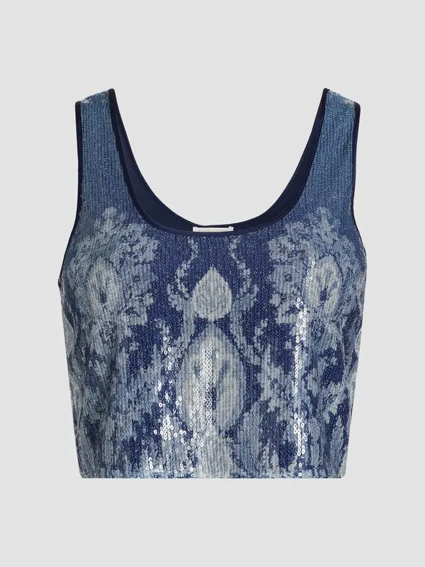 Ramy Brook Cody Sequined Tank