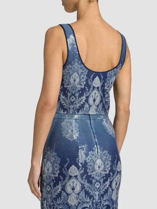 Ramy Brook Cody Sequined Tank