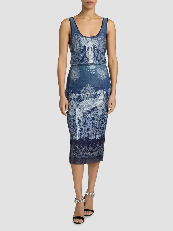 Ramy Brook Cody Sequined Tank