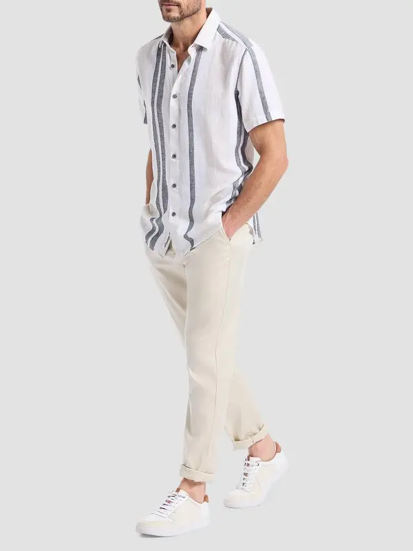 Robert Graham Makai Striped Short-sleeve Shirt