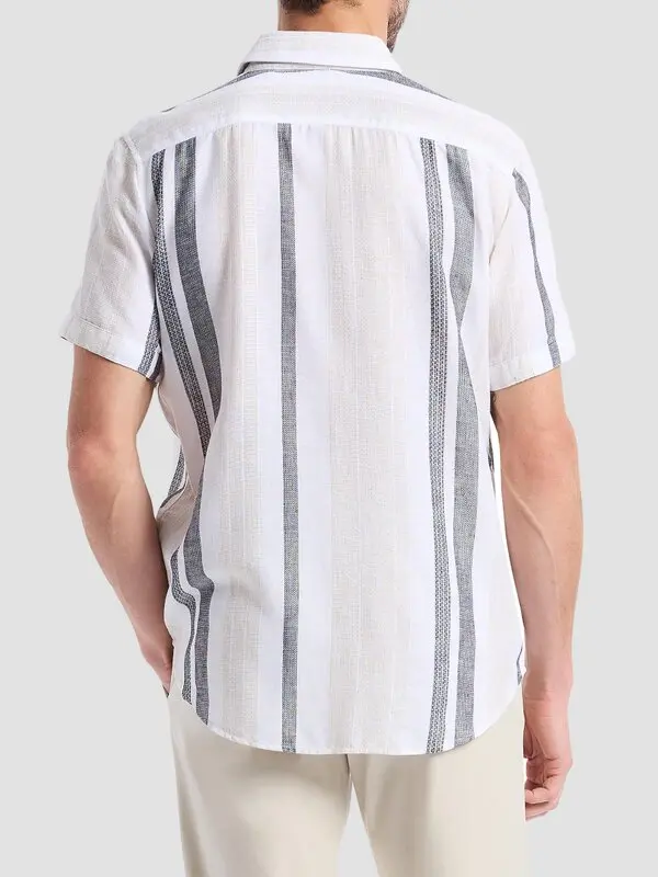 Robert Graham Makai Striped Short-sleeve Shirt