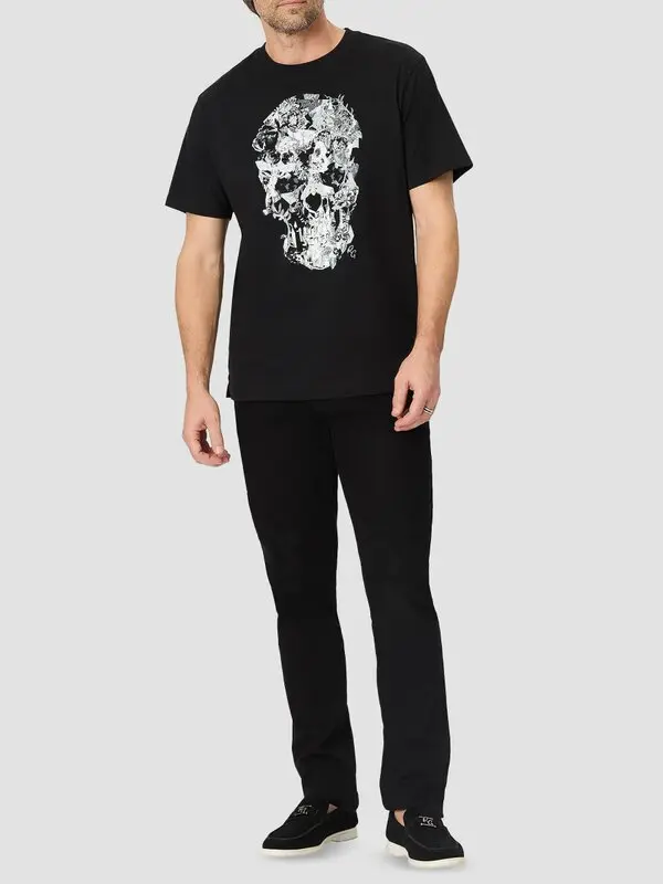 Robert Graham Hallow Bones Graphic Cotton T-shirt