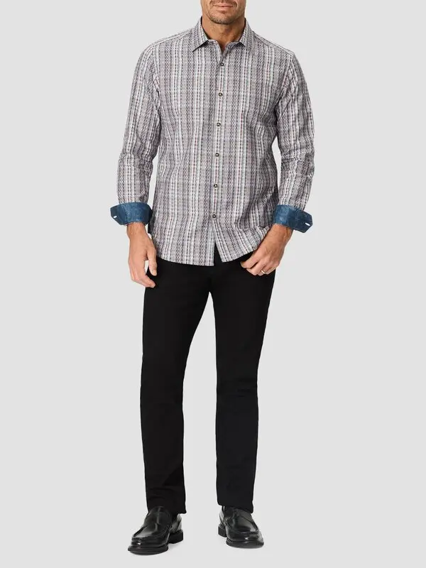 Robert Graham Elroy Cotton-blend Button-front Shirt
