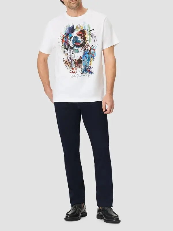 Robert Graham Ruff Sketch Graphic Cotton T-shirt