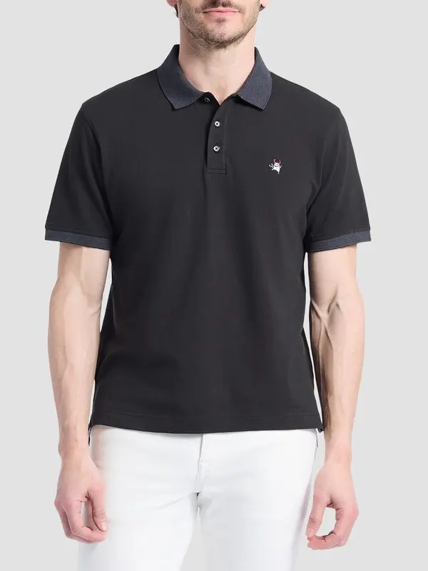 Robert Graham Devil Knit Polo Shirt