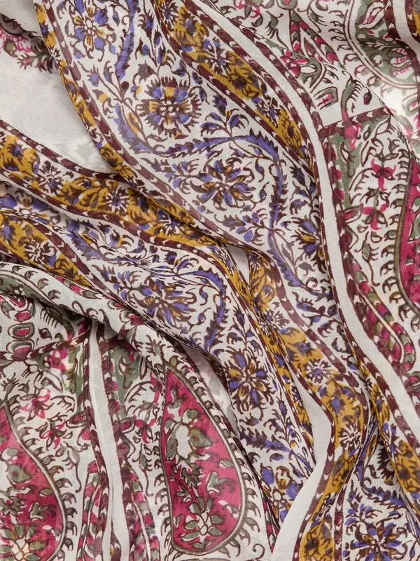Giambattista Valli Paisley Silk Blouse