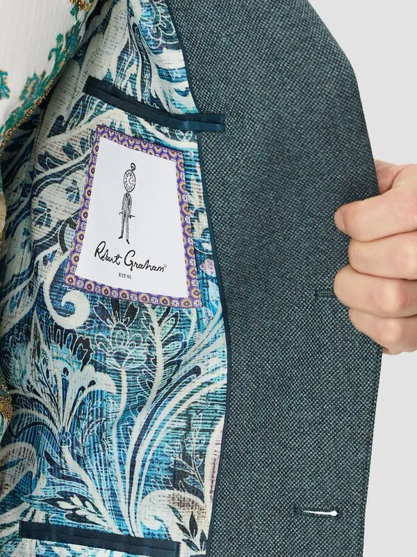 Robert Graham Galadean Textured Wool-blend Sport Coat