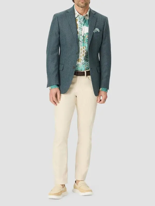 Robert Graham Galadean Textured Wool-blend Sport Coat