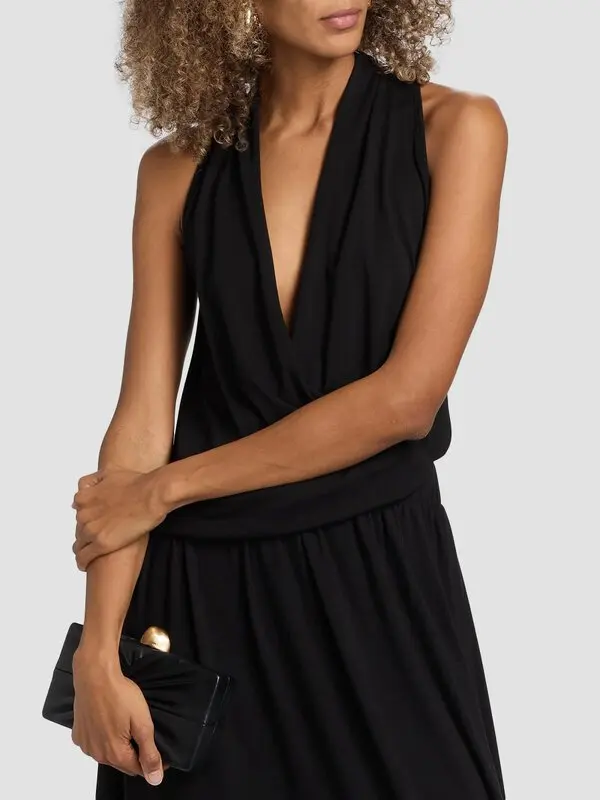 Ramy Brook Jenny Cotton-blend Draped Top