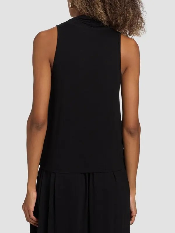 Ramy Brook Jenny Cotton-blend Draped Top