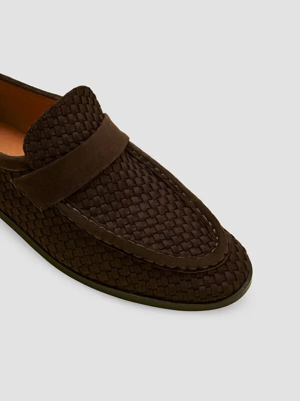 NAGHEDI Sonoma Loafers - Chocolate