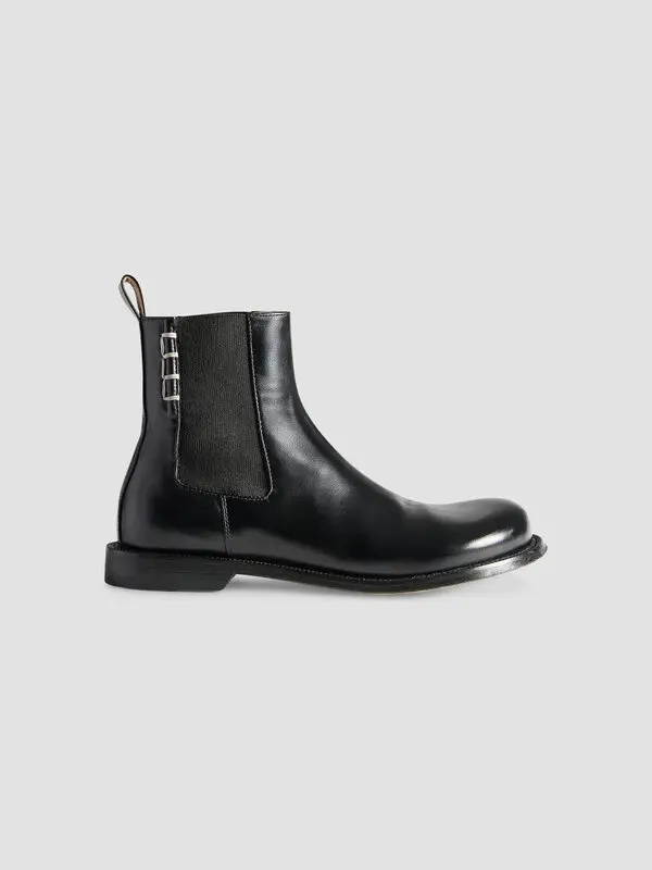 JW Anderson Leather Chelsea Loafer Boots