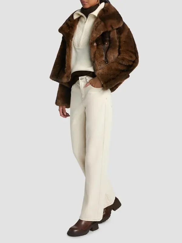 Ba&sh Foxy Faux-fur Coat