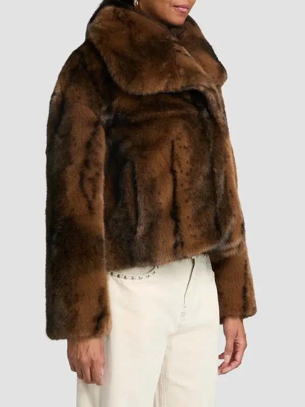 Ba&sh Foxy Faux-fur Coat