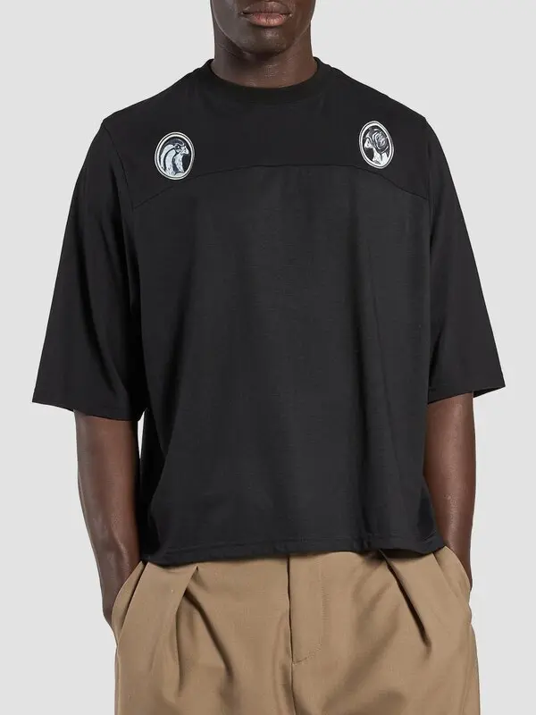 MORDECAI Falcon Printed Cotton T-shirt