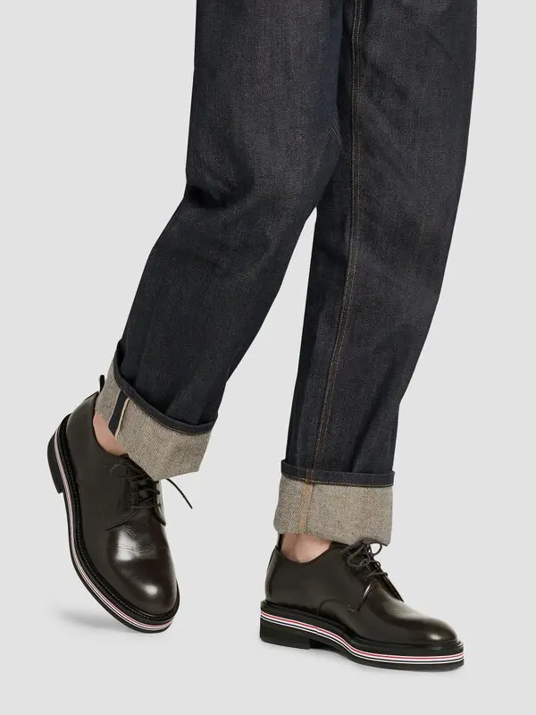Thom Browne Uniform Leather Oxford Shoes