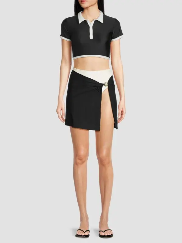 SHANI SHEMER Chloe Cover-up Crop Top