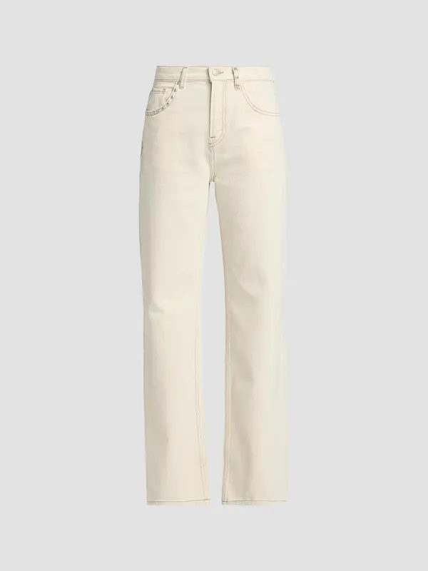 Ba&sh Stunner Studden Straight Jeans
