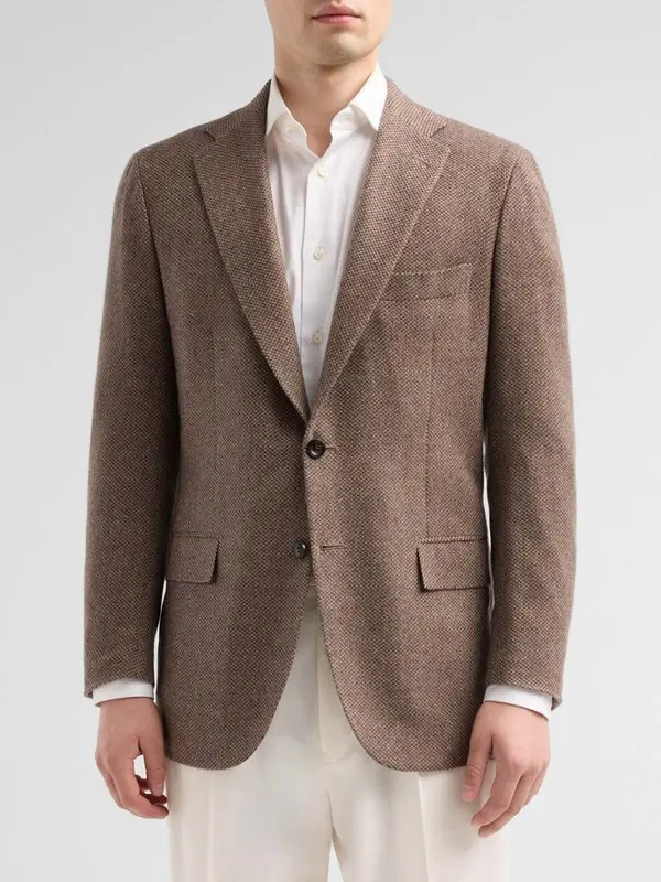 Kiton Woven Cashmere Sport Coat