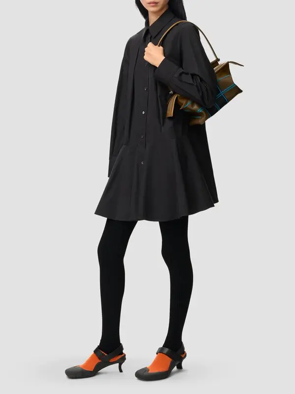 Loewe Cotton Drop-waist Midi-shirtdress