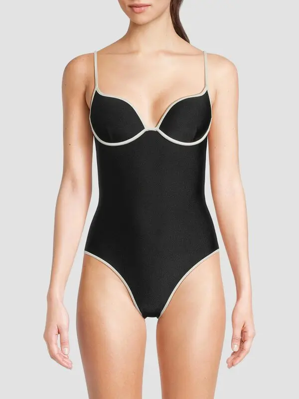 SHANI SHEMER Abby Sweetheart One-piece Swimsuit