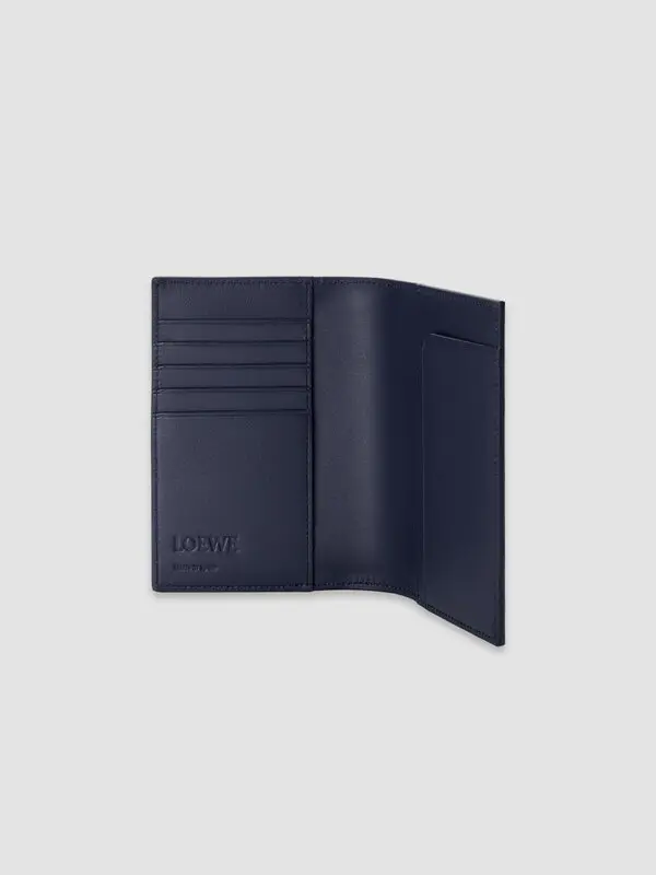 Loewe Anagram Colorblocked Leather Passport Case