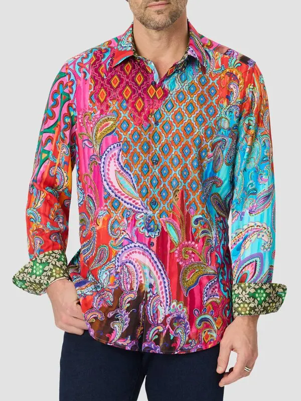 Robert Graham Embellished Paisley Shirt