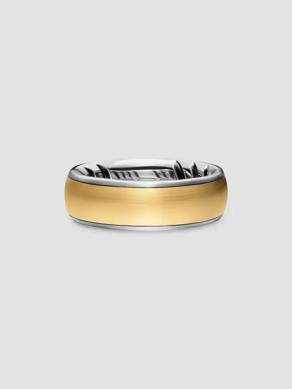 David Yurman Streamline Band Ring In Sterling - Silver