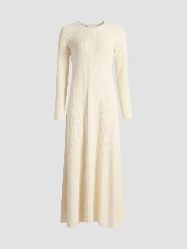 Ba&sh Elise Rib-knit Maxi Sweater Dress