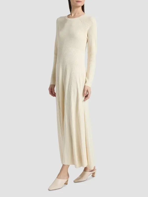 Ba&sh Elise Rib-knit Maxi Sweater Dress