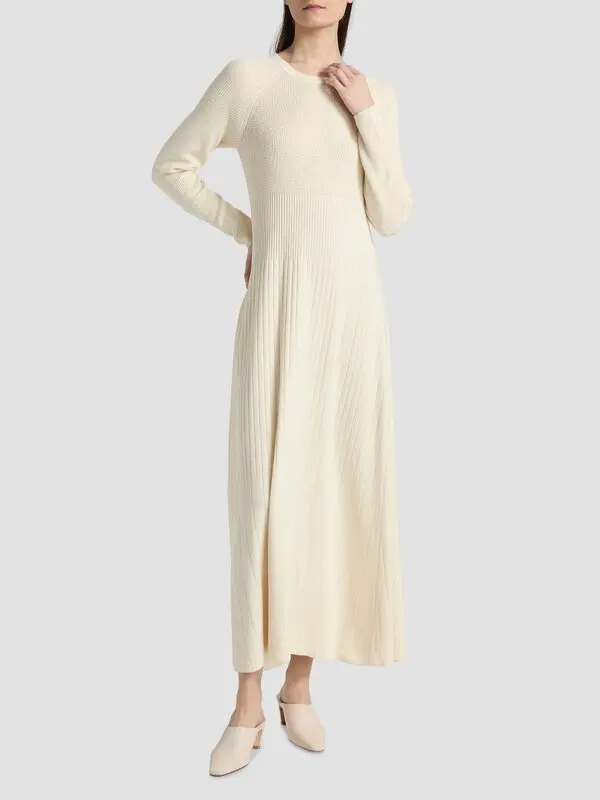 Ba&sh Elise Rib-knit Maxi Sweater Dress