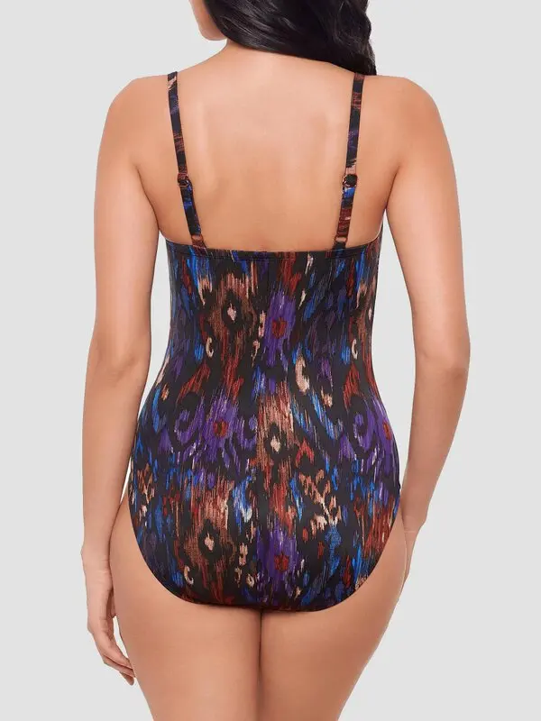 Miraclesuit Tapiz Mariposa Abstract One-piece Swimsuit