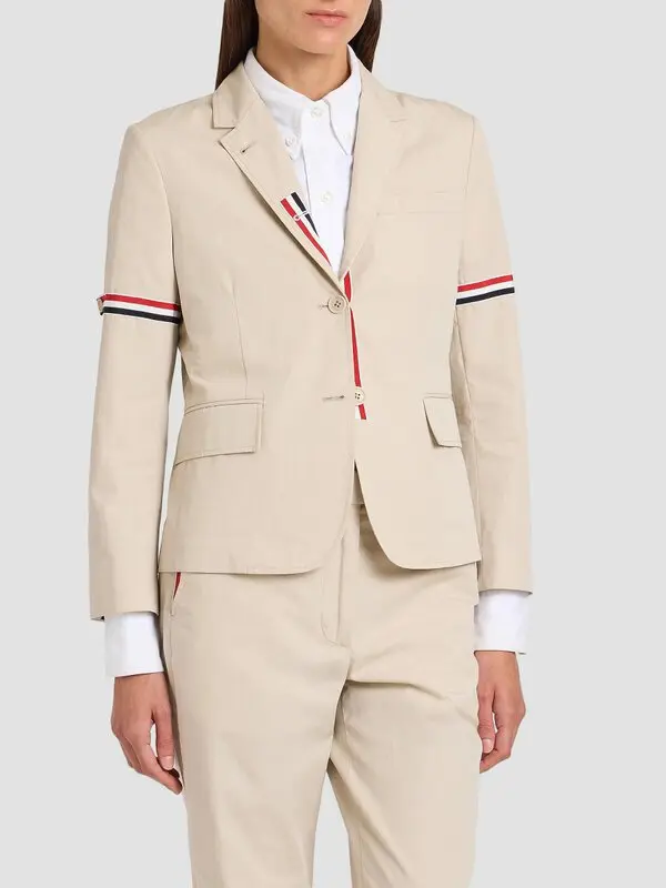 Thom Browne Cotton Single-breasted Sport Coat
